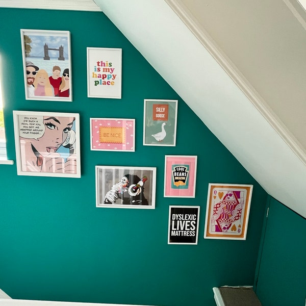 Coffee Types Poster Kitchen Art Coffee Chart Espresso Drinks Guide Wall ...