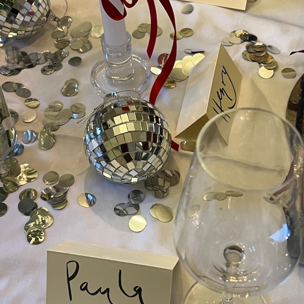 Fig Name Places Hand Painted Wedding & Dinner Party Event Party Name ...