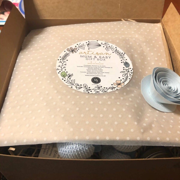 Self Care Grief Sympathy Gift Hamper | Hug in a Box | Peace Candle Blue ...