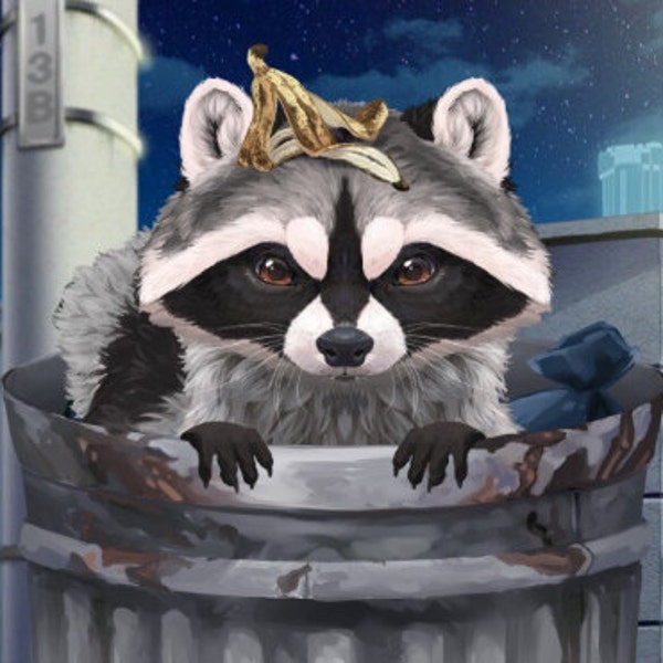 Racoon Vtuber Avatar - Full Body/fully Rigged Live2d Model - Etsy