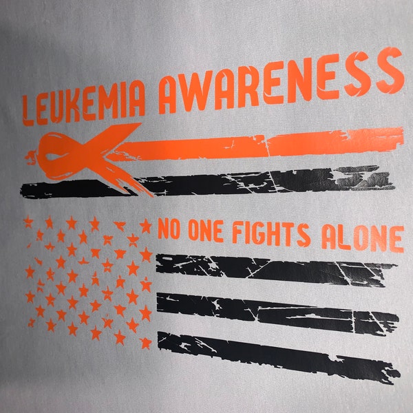 Leukemia Awareness Svg Png Bundle, Orange Ribbon Svg, Leukemia Cancer ...