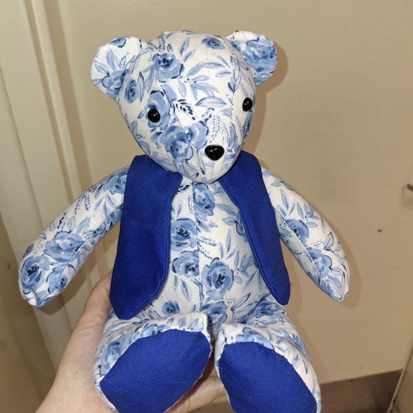 Teddy Bear Pattern and Bunny + VIDEO Tutorial - 2 Sizes, Rabbit Pattern ...