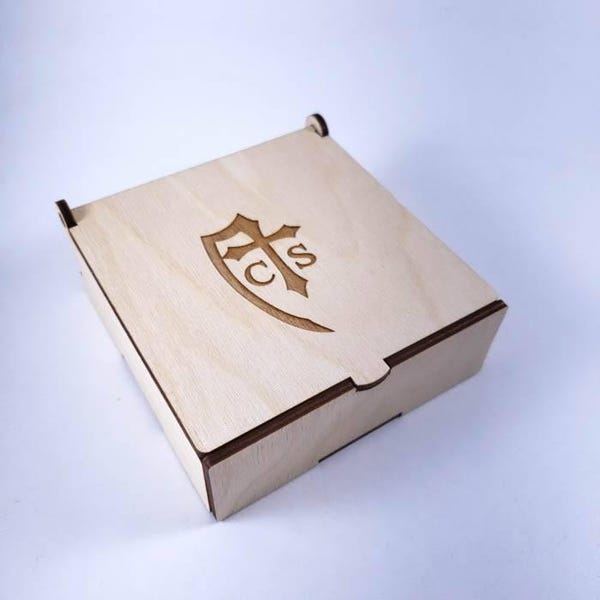 SMALL GIFT BOX | 5x5x2.25 Inches | Personalized Wooden Packaging - Etsy