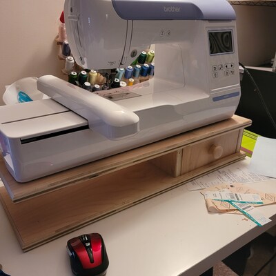 Embroidery Riser Fits the PE770/800/900 Janome 350E, SE1900, SE2000 or ...