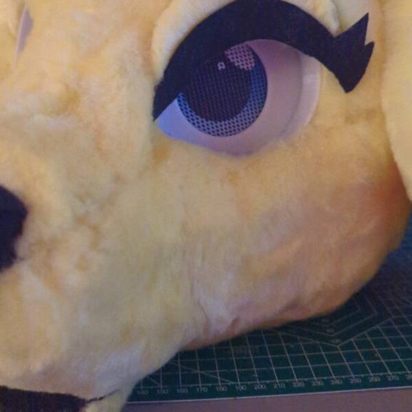 Fursuit Eye Mesh - Hypno Swirl Mascot Costume Eyes - Etsy
