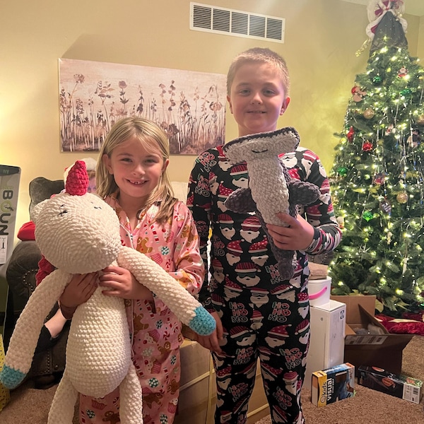 PATTERN: Plush Hector the Hammerhead Shark Pattern - Amigurumi ...