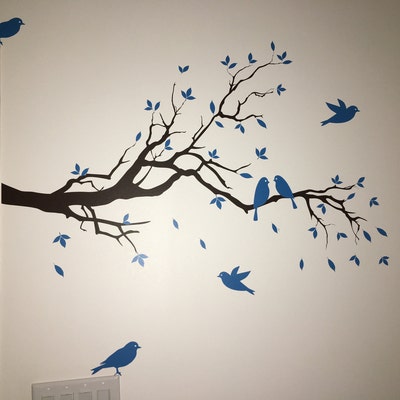Tree Branch Wall Decal Tree Wall Decal Tree Branch With - Etsy