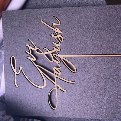 Personalized Cake Topper, Custom Names Cake Topper, Mr and Mrs Cake ...