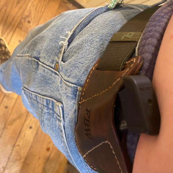 Custom Buck Ranger 112 Lockback Knife With Custom White Mop/obsidian ...