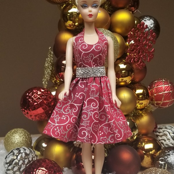 11.5"-12" Fashion Doll Dress, 1/6 Fashion Doll Dress, Handmade Fashion ...