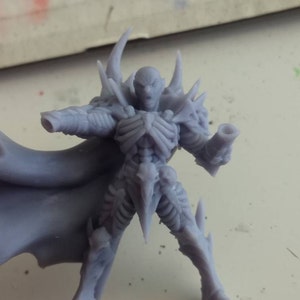 The Dark Wizard by STL Miniatures 3D Printed Dnd Pathfinder | Etsy