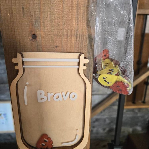 Potty Training Reward Jar, Kids Toilet Reward, Poo Tokens, Potty Jar ...