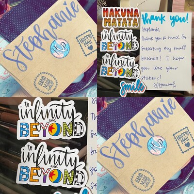 To Infinity and Beyond Sticker Toy Story Sticker Disney Sticker Pixar ...