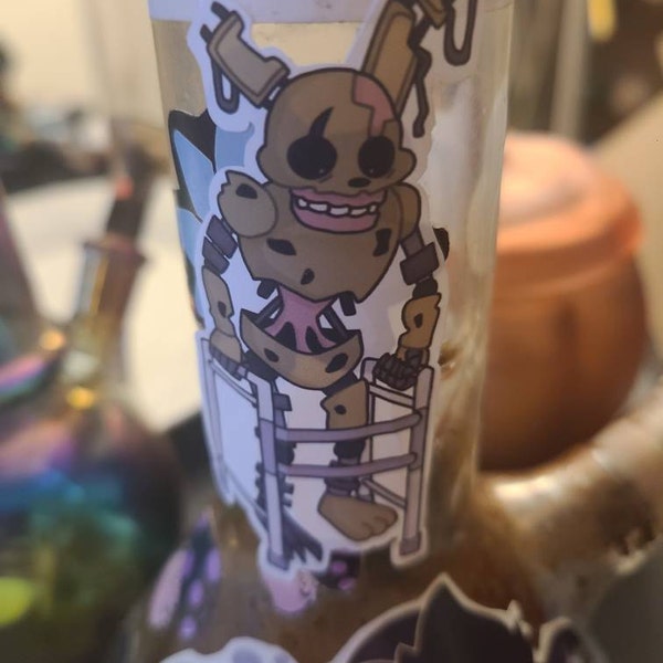 FNAF Security Breach Springtrap Peepaw Sticker - Etsy