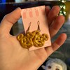 MADE TO ORDER Mickey Mouse Pretzel Pin Handmade Mini Food Candy Jewelry ...