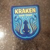 Kraken Dive Team Embroidered Patch Kraken Cryptozoology - Etsy