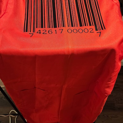 Slipknot Barcode Svg for IRON ON Halloween Costume Jumpsuit - Etsy