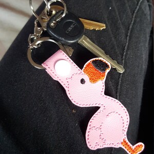 Flamingo Key Chain Flamingo Keychain Pink Flamingo Pink Flamingo ...