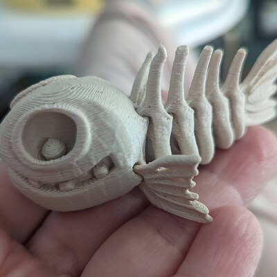 Flexi Print-in-place Fish STL File for 3D Printing Active - Etsy