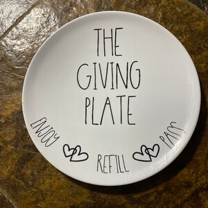 The Giving Plate | Etsy