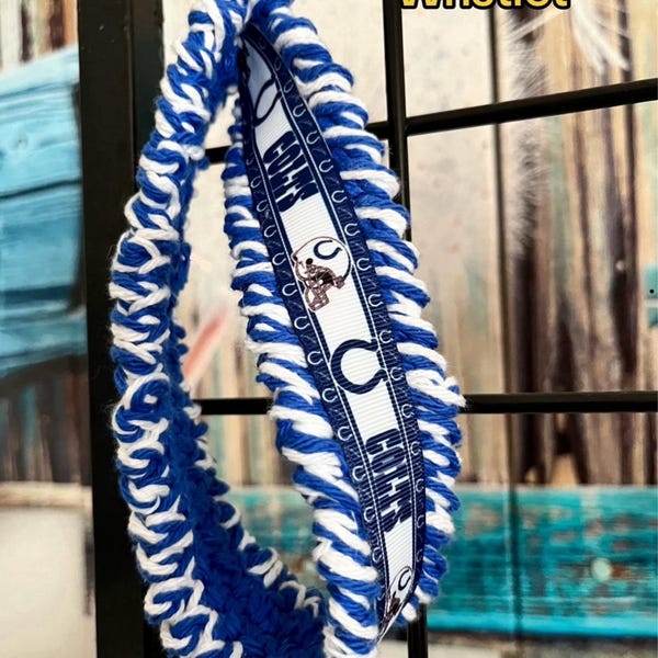 Indianapolis Colts Inspired Grosgrain Ribbon And/or Coordinating 1 ...