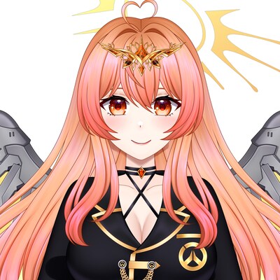 Pink Catgirl-themed Full-body Vtuber Model Pack With Multiple Outfits ...