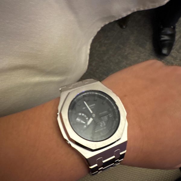 Modlab Company [CLASSIC Series] G-shock GA2100 Model - Black / Silver - 101 - Etsy