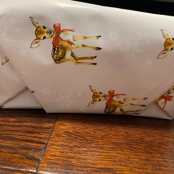 Pink Toile Wrapping Papers, Baby Shower Gift Wrap for Girl, Bridal ...