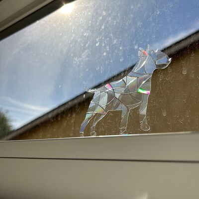 Cairn Terrier Suncatcher Dog Window Stickers Sun Catcher for - Etsy