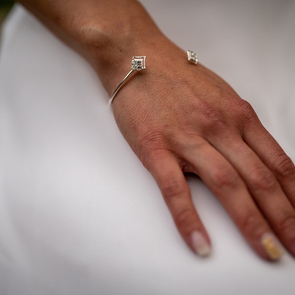 Wedding Crystal Upper Arm Cuff - Bohemian Arm Wrap - Etsy