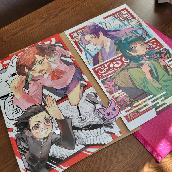 FREE SHIPPING Nanami Kento Poster Jujutsu Kaisen Fanart - Etsy