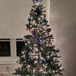 Star of David Tree Topper Jewish Hanukkah Holiday Home Decor 3D Printed ...