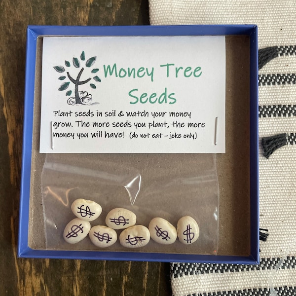 Money Tree Seeds Gag Gift - Etsy