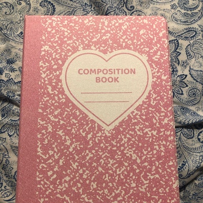Kawaii Heart Composition Book iPad Case for iPad 10 iPad Case iPad 2021 ...