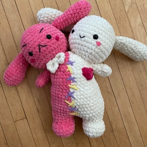 Crochet Pattern Two Headed Plushie Bunny Bear Halloween - Etsy