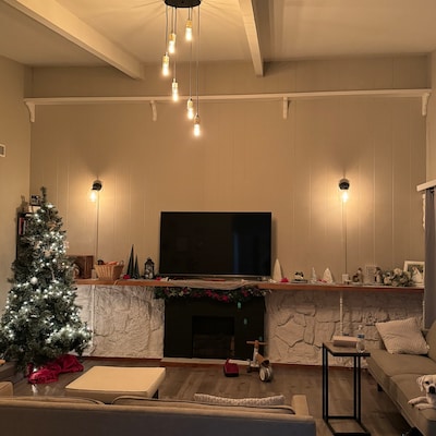 Hemp Rope Pendant Light With Knot Nautical Lighting Manila Rope Lamp ...