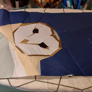 Puffin FPP Quilt Pattern Foundation Paper Piecing Pattern - Etsy