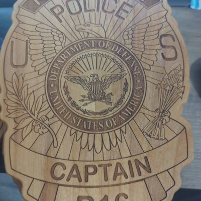 Wooden Misc. Military Patch Plaque 50 - Etsy