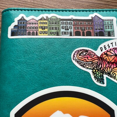 Outer Banks Gold Bar Sticker - Etsy