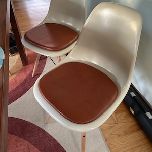 Cushion for Eames Molded Plastic Side Chair Many Colors and Fabrics ...