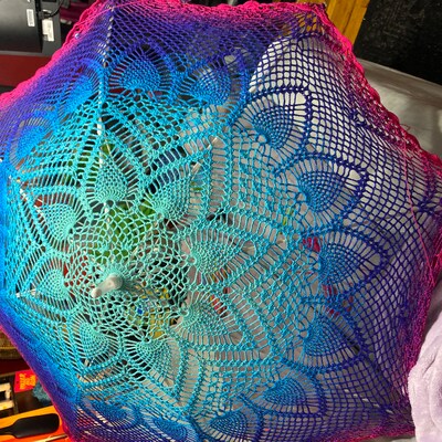 CROCHET PATTERN Pineapple Lace Parasol - Etsy