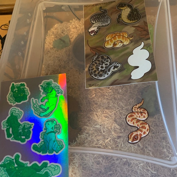 Hognose Snake Stickers - Etsy