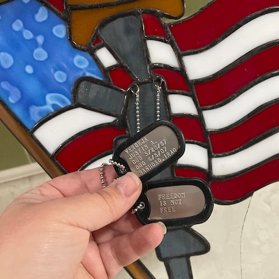 Military Style Dog Tags Custom Made to Order - Etsy