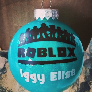 Personalized Roblox Christmas Ornament, Custom Roblox Christmas ...