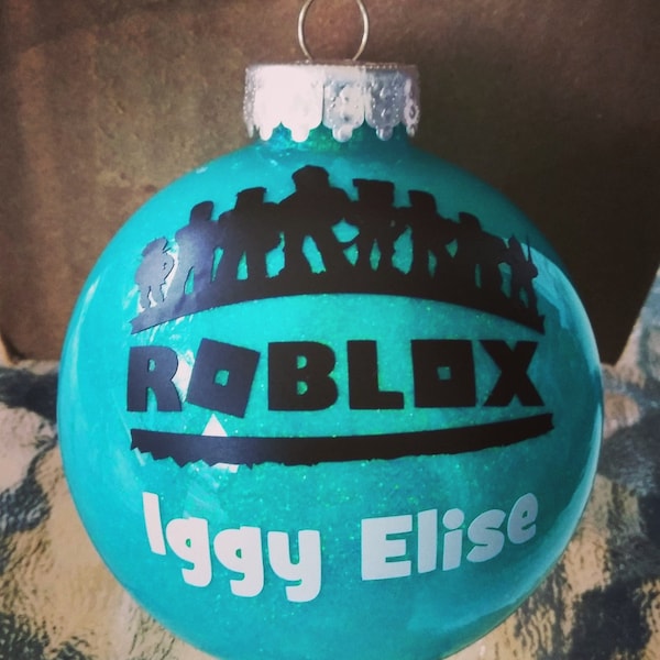 Personalized Roblox Christmas Ornament, Custom Roblox Christmas ...