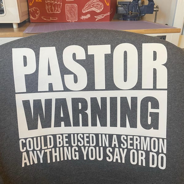 Pastor Warning Svg Png, Anything You Say or Do Could Be Used in A ...