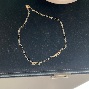 Korean Paperclip Name Bracelet for Women Personalized Korean - Etsy