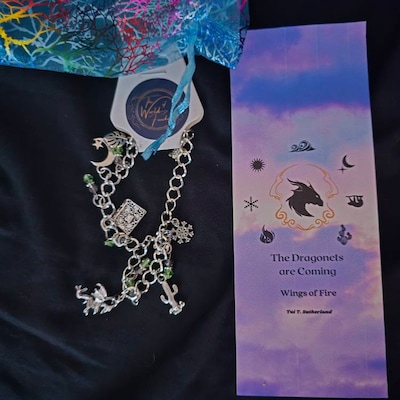 The Jade Mountain Prophecy Inspired Charm Bookmark - Etsy