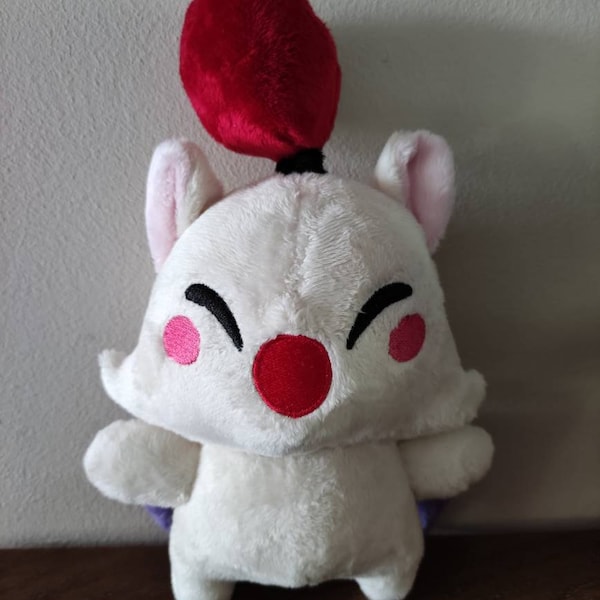 Moogle Plush | Cute Gamer Plushie and Stuffed Animal Gift - Etsy
