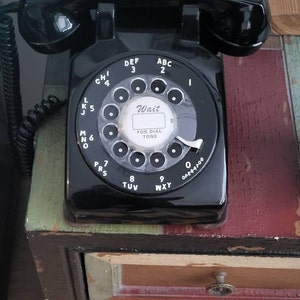 Pink Rotary Dial Phone by Automatic Electric, Restored and Working - Etsy
